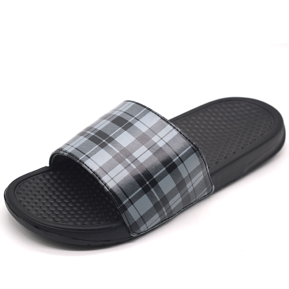 Unisex Slides Sandal Outdoor Leather Slippers For Men - Buy slide ...